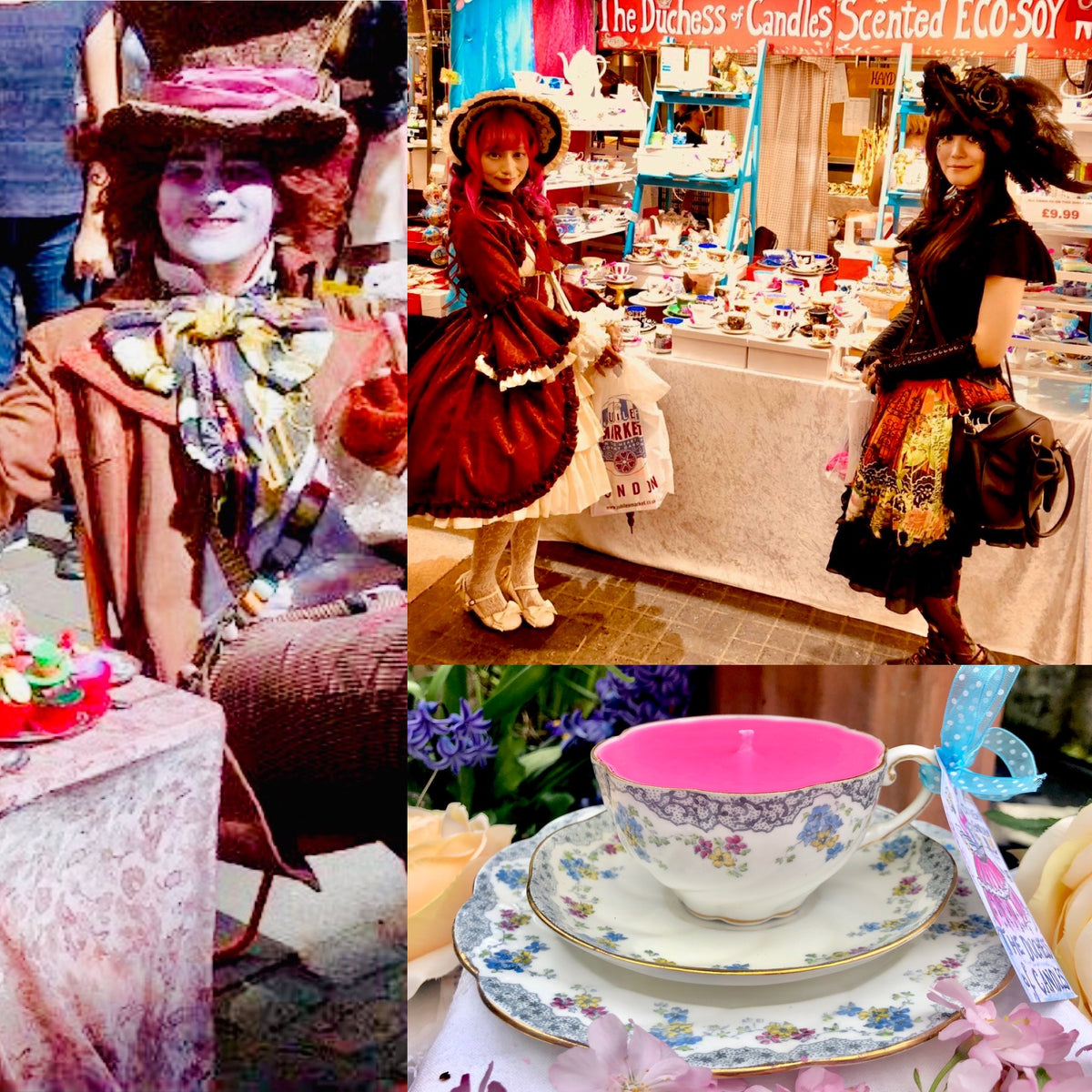Mad-hatters Tea Party Covent Garden – Duchess of Candles